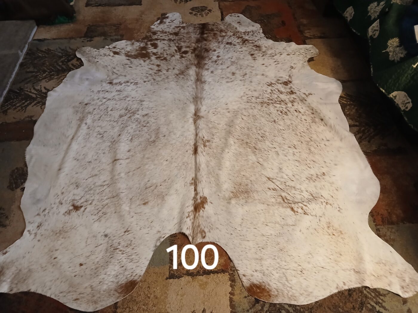 Brazilian Exotic Sorrel Salt Pepper Cowhide 100 – Yellowstone Custom ...