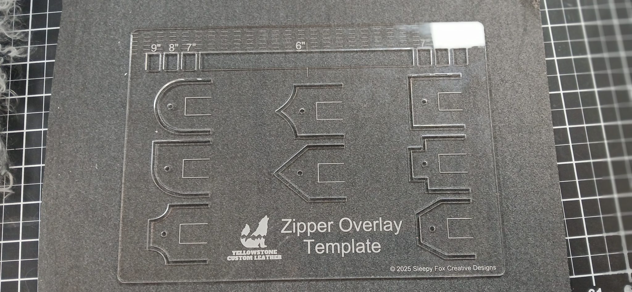 THE ULTIMATE ZIPPER TEMPLATE – Yellowstone Custom Leather